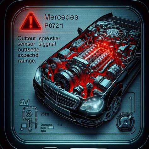P Mercedes Output Speed Sensor Range Performance In Automatic Transmission Mercedes