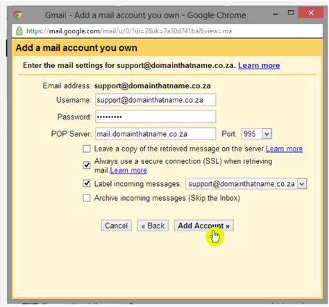 Import Pop3 Email Into Gmail Account Laptop Virtualcollab