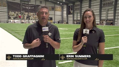 New Orleans Saints Training Camp Practice Report Aug 10 2023