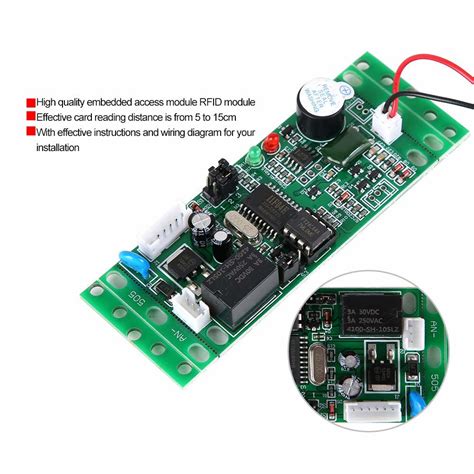 Getuscart Rfid Reader Module 9 12v 125khz Embedded Control Board