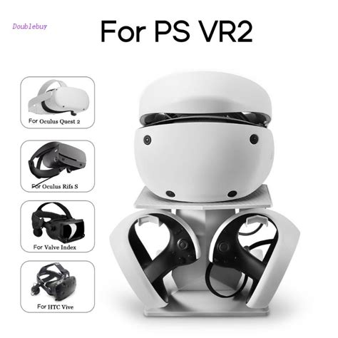 Doublebuy Anti Scratch VR Stand For PS VR2 Headset Storage Clean