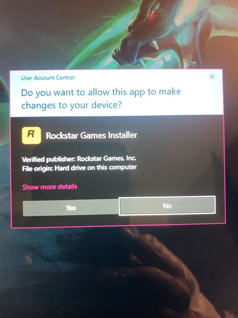 Is There A Way To Stop This Pop Up Every Time I Want To Play The Game Rgta