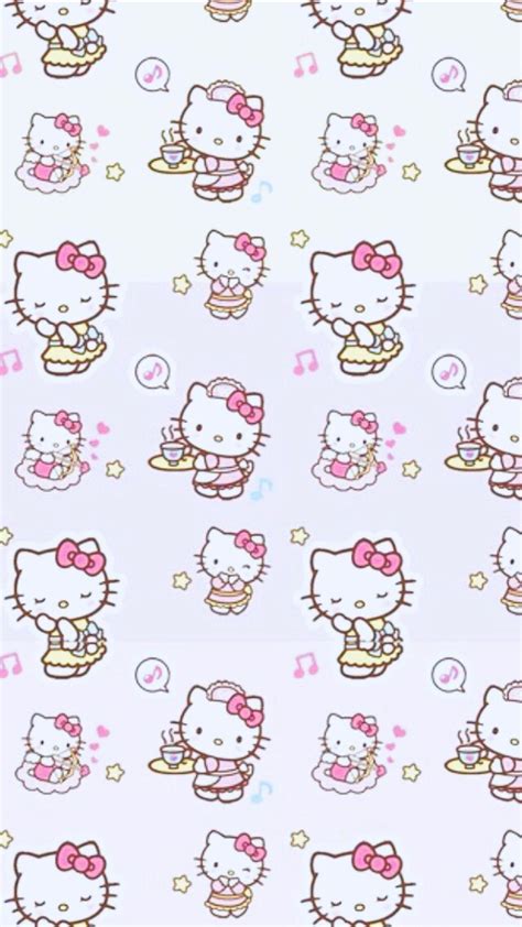 Hello Kitty Pattern Wallpapers Top Free Hello Kitty Pattern