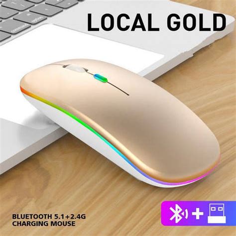 Bluetooth Беспроводная Мышь с Зарядкой портативная мышь для компьютера