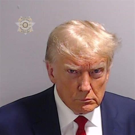 Trump Mug Shot Released After Booking In Georgia The Washington Post