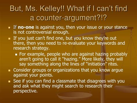 PPT Counter Arguments And Concessions PowerPoint Presentation Free Download ID 3565115