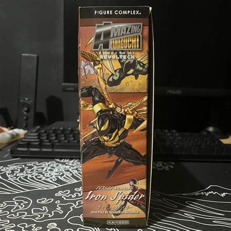 Kaiyodo Revoltech Amazing Yamaguchi Ex Iron Spider Black Ver Hobbies