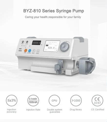 Beyond Byz 810 Syringe Pump For Icu At Best Price In Surat Id