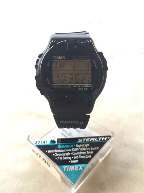 Timex Stealth Featured In Heat 1995 Re Release Material R Timex