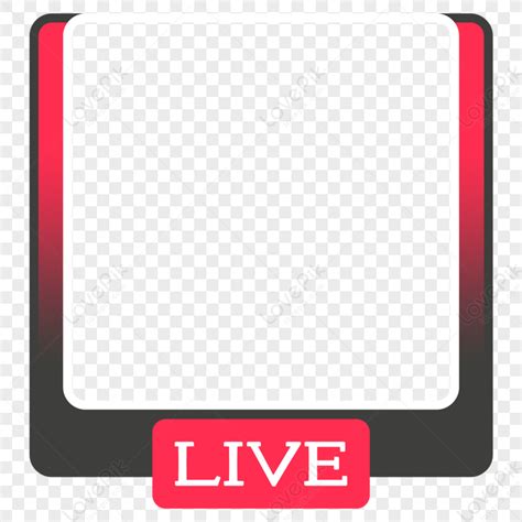 Avatar Frame Minimalistic Square User Interface Live Broadcast Circular