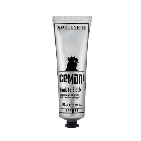 Żel maskujący siwe włosy BACK TO BLACK CEMANI SELECTIVE PROFESSIONAL 150ml