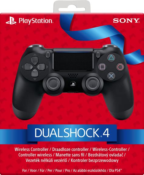 Køb Sony Dualshock 4 Controller V2 Black Twrapped