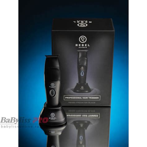 Профессиональный триммер для стрижки волос REBEL Barber Predator Black ...