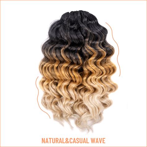 1 Pack Oc Toyotress® Ocean Wave Crochet Hair 9 16 Inch Synthetic Wav