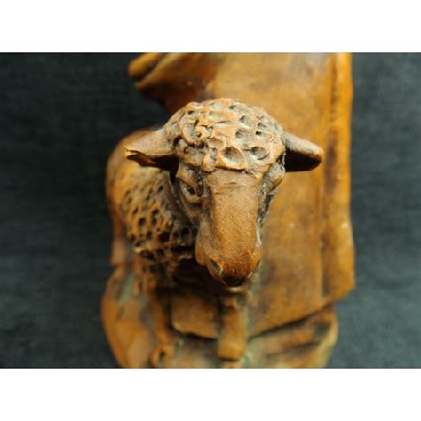 Santon De Provence En Terre Cuite Brocante Lestrouvaillesdecaroline