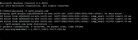 How To Ping IPv6 Address From Windows And Linux CLI