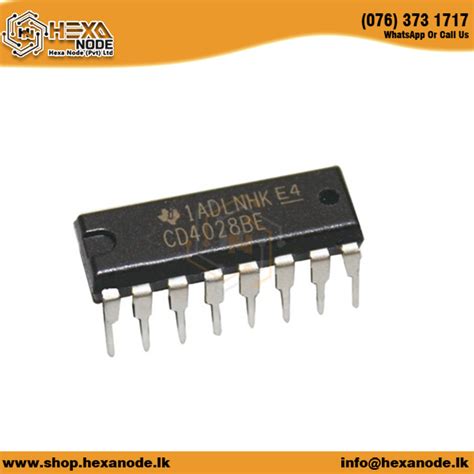 Cd Dip Bcd To Decimal Decoder Ic Hexa