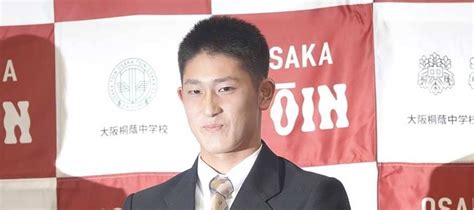 【ドラフト】dena単独1位の大阪桐蔭・松尾が喜び会見 今永とバッテリー、浅野と対戦熱望 野球 スポーツブル スポブル