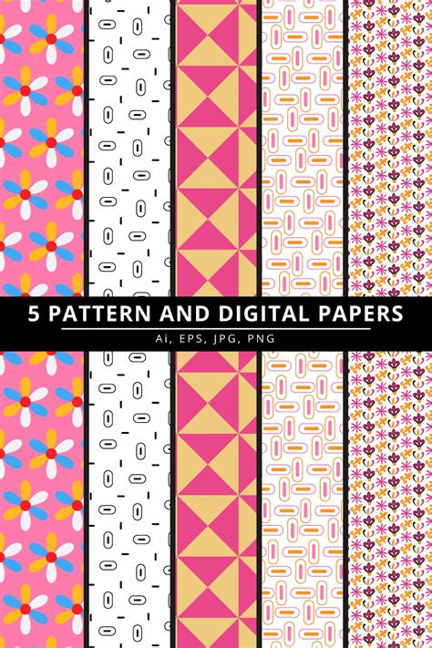 Textile Pattern And Digital Paper 2208018