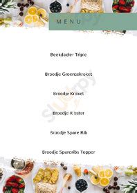 Brasserie Peil Schinnen Menu En Beoordelingen