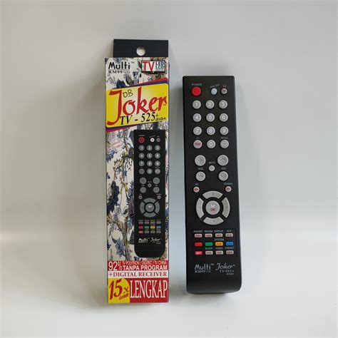 Jual Joker Remote TV LCD LED UHD Multi Universal Shopee Indonesia