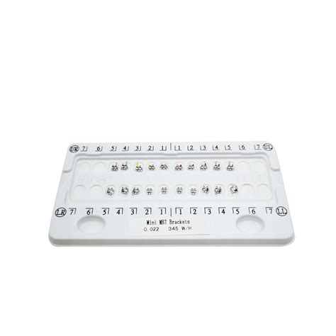 Dental Orthodontic Brackets Standard Metal Mini