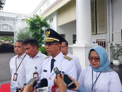 Pj Gubernur Heru Targetkan Normalisasi 4 8 Km Bantaran Kali Ciliwung