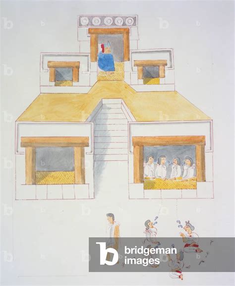 Image Of Throne And Dais Of Motecucuma Where He Sat In Audience By