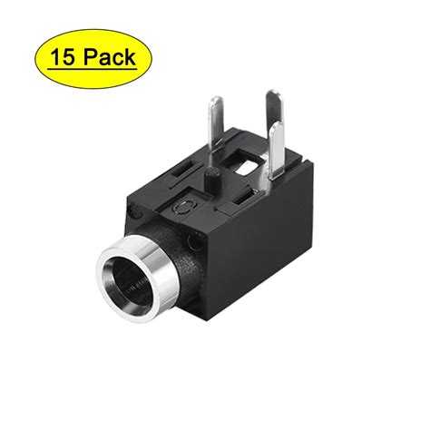 Pcb Mount 2 5mm 3 Pin Socket Headphone Stereo Audio Video Connector