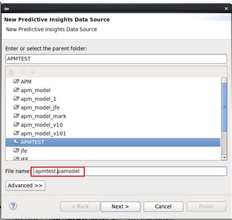 predictive insights extracting data from apm