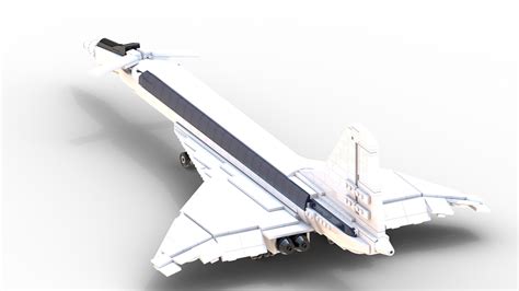 LEGO MOC Tupolev Tu-144 Charger by ungern666 | Rebrickable - Build with ...