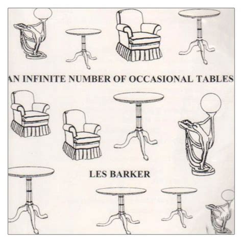 Les Barker An Infinite Number Of Occasional Tables Proper Music