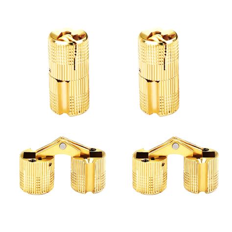 4 Pz Brass Barrel Hidden Hinges Concealed Hinges Hinge Concealed