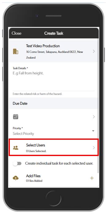 Creating Tasks Mobile App Setconnect Help Center