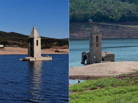 España Una Iglesia Reaparece Por La Sequía