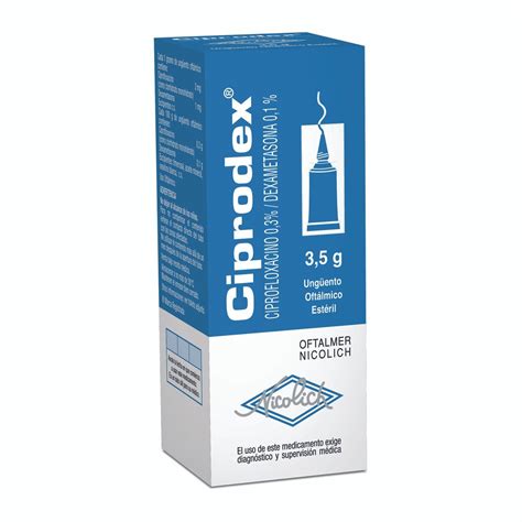 Ciprodex Ung Oft Caja X 35 G Farmatotal