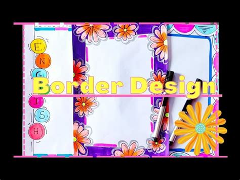 English Class Border English Alphabet Abc And Numbers 0 To 10 Border