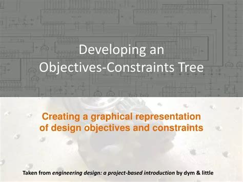 Ppt Developing An Objectives Constraints Tree Powerpoint Presentation Id1755863