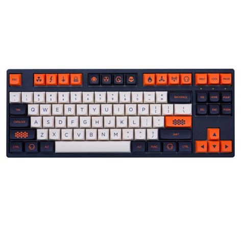 Jual Xda Carbon Rust Nuclear Black Orange Keycaps Pbt Not Press Play