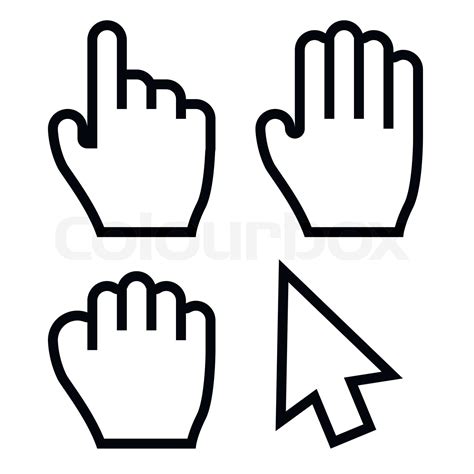 Hand Grab Cursor
