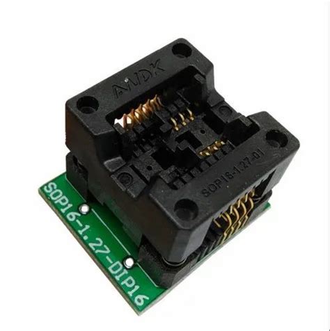IO ADPSOIC SOP SOIC SO Mm Pitch Programming Socket Adapter At In Ghaziabad
