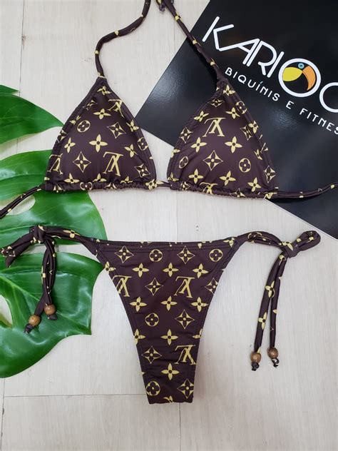 Biquini Ripple Cortininha Louis Vuitton Kariocas