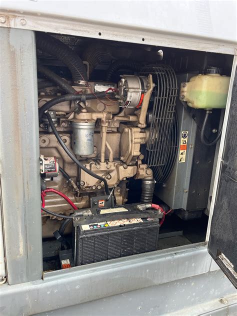 Wacker Neuson G50 Mobile Generator 38kw With Trailer Used W Function