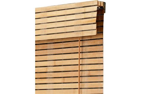 Римская штора ПраймДекор Макао бамбук, 60x160 см 15060038 - выгодная ...