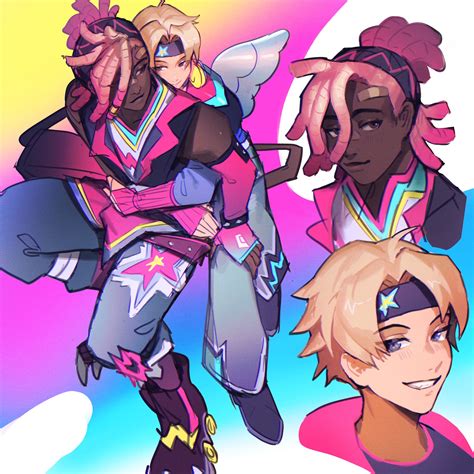 Ezreal And Ekko League Of Legends Drawn By Sudo Pseudostars Danbooru