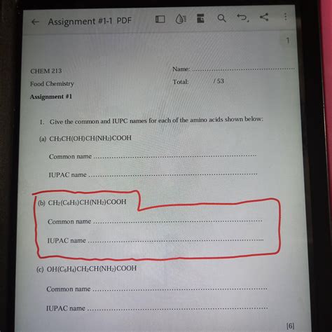 Need Help Finding The Common Name And Iupac Name For The Compound Surrounded In Red R Chemhelp