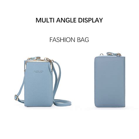 Women S Wallet Large Capacity Mobile Phone Bag Card Slot Adjustable S Nuroco Com