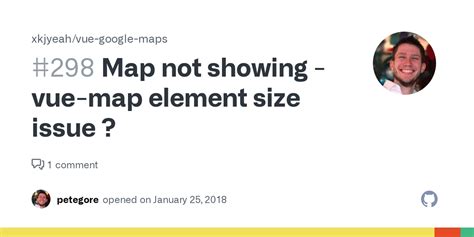 Map Not Showing Vue Map Element Size Issue Issue Xkjyeah