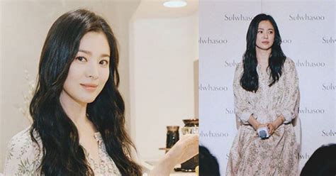 여신 머리로 돌아와 국보급 미모 인증한 송혜교 헤어핏