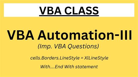 Excel Vba Vba Basic Coding Step By Step Vba Code Ii